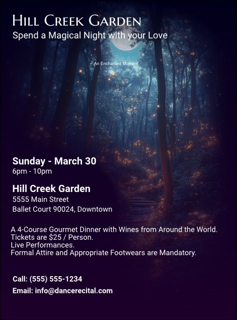 Enchanted Forest Flyer